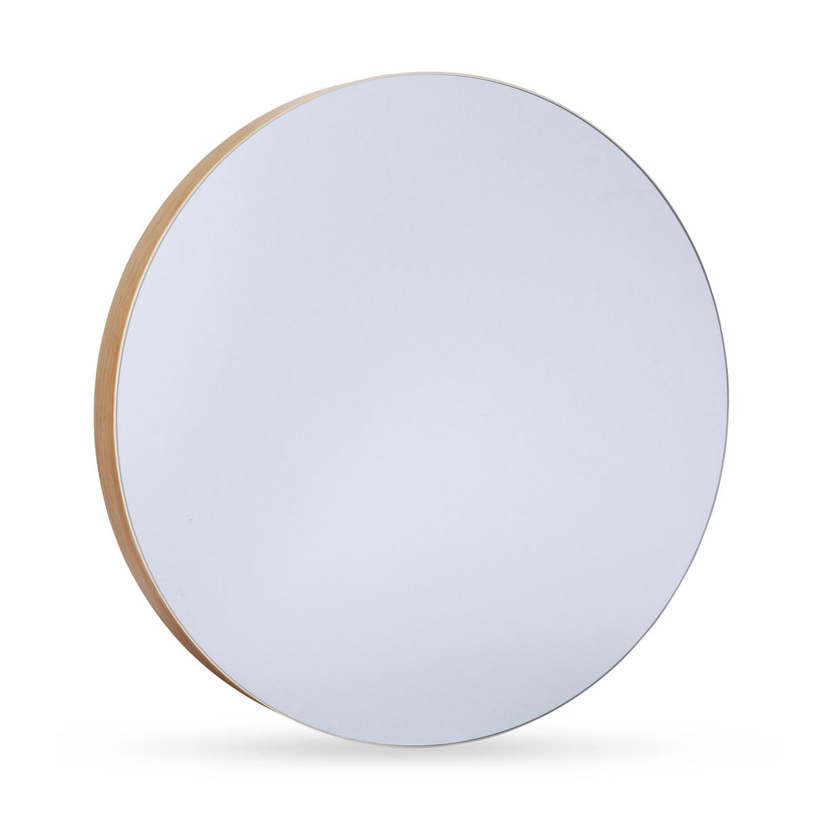 Le Forge Otis Round Mirror (80cm) - Large Round Wood Mirrors NZ | KOOP ...