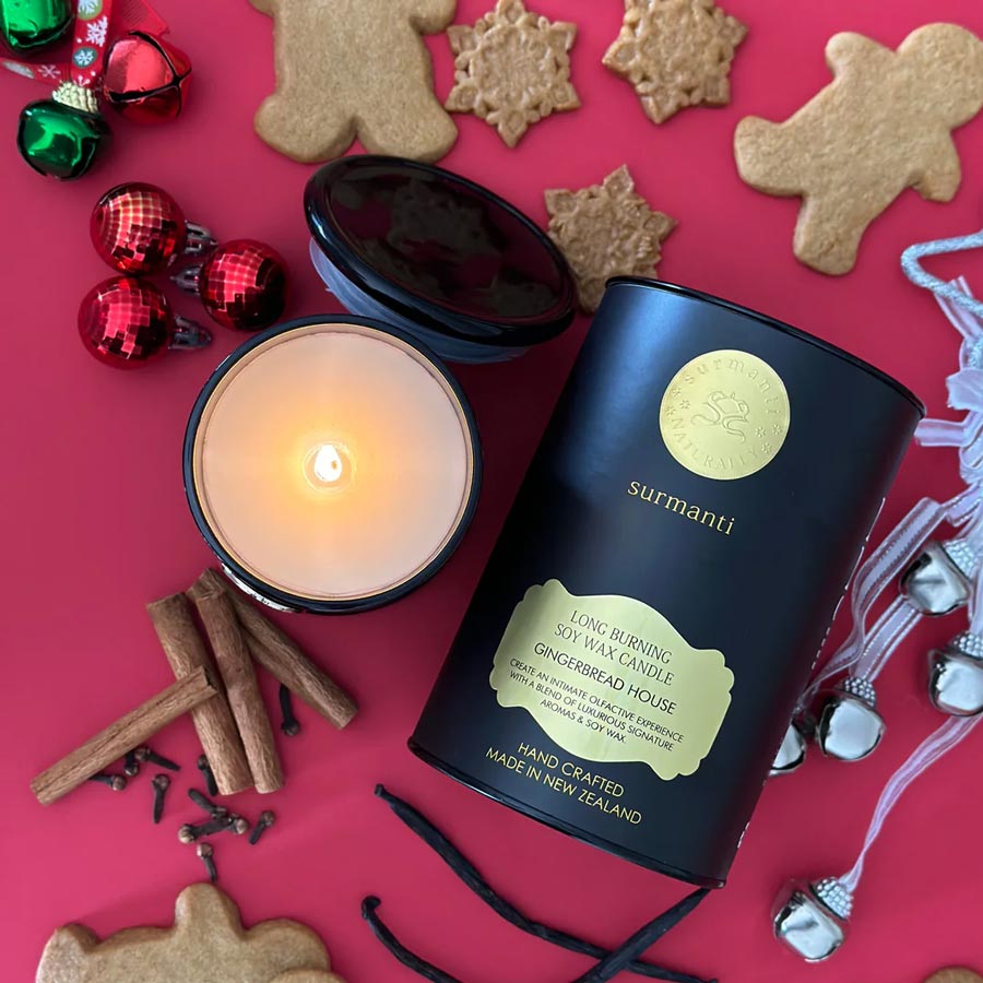 Long Burning Eco Soy Wax Candle – Gingerbread House (Limited Edition ...