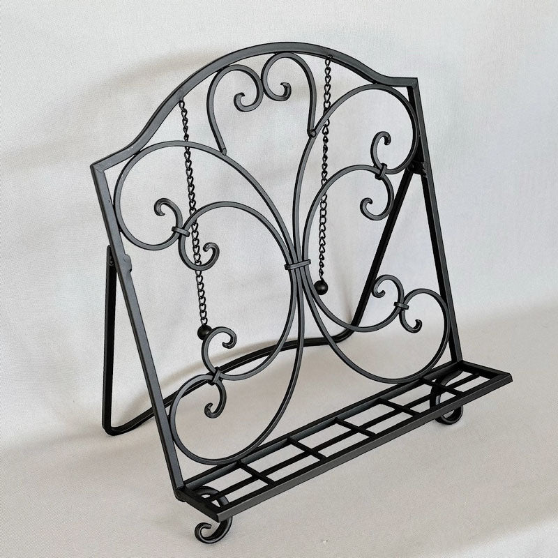 Florish Recipe Book Holder - Black - Cookbook Stand NZ | KOOP | — Koop