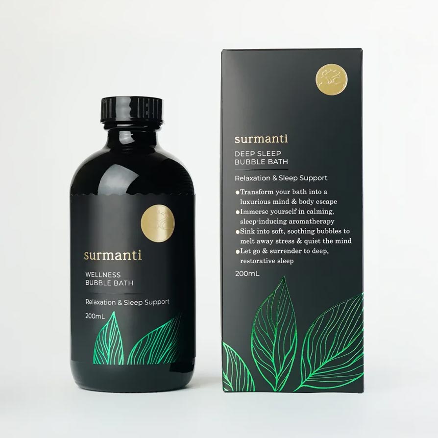 Surmanti Relax Sleep Easy Foaming Bath Soak (300ml) - Homeware & Gifts ...