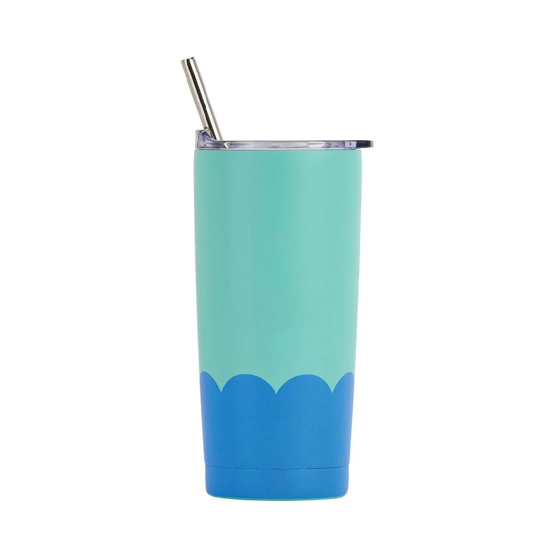 Wave Smoothie Cup - Aqua/Blue (500ml) - Annabel Trends - Double-Walled ...