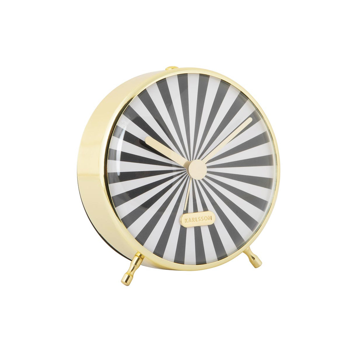 Karlsson Candy Swirl Alarm Clock - Black - Karlsson Alarm Clocks NZ ...