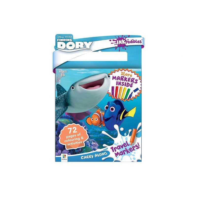 Hinkler Inkredibles Finding Dory Carry Along Travel Markers & Activity ...