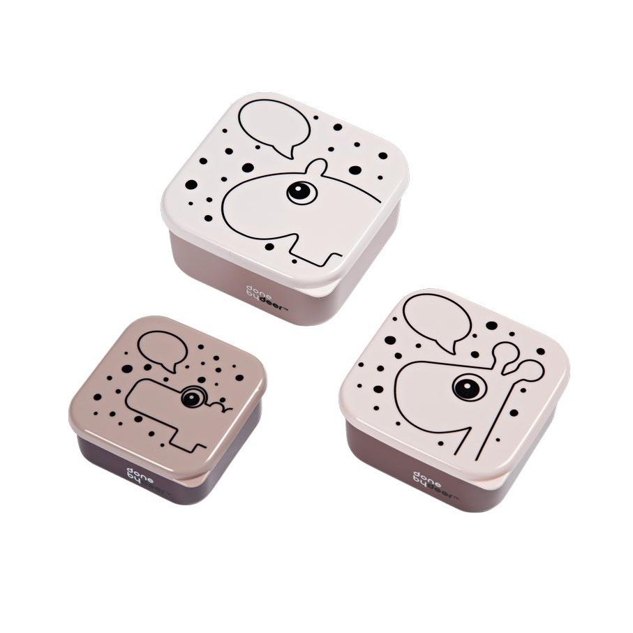 Done By Deer Contour Snack Box Set 3pc Powder - Homeware & Gifts | KOOP ...