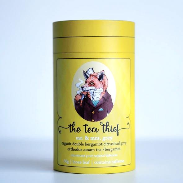 The Tea Thief Mr & Mrs Grey Tea (50g) - Wellness & Loose Leaf Teas NZ ...
